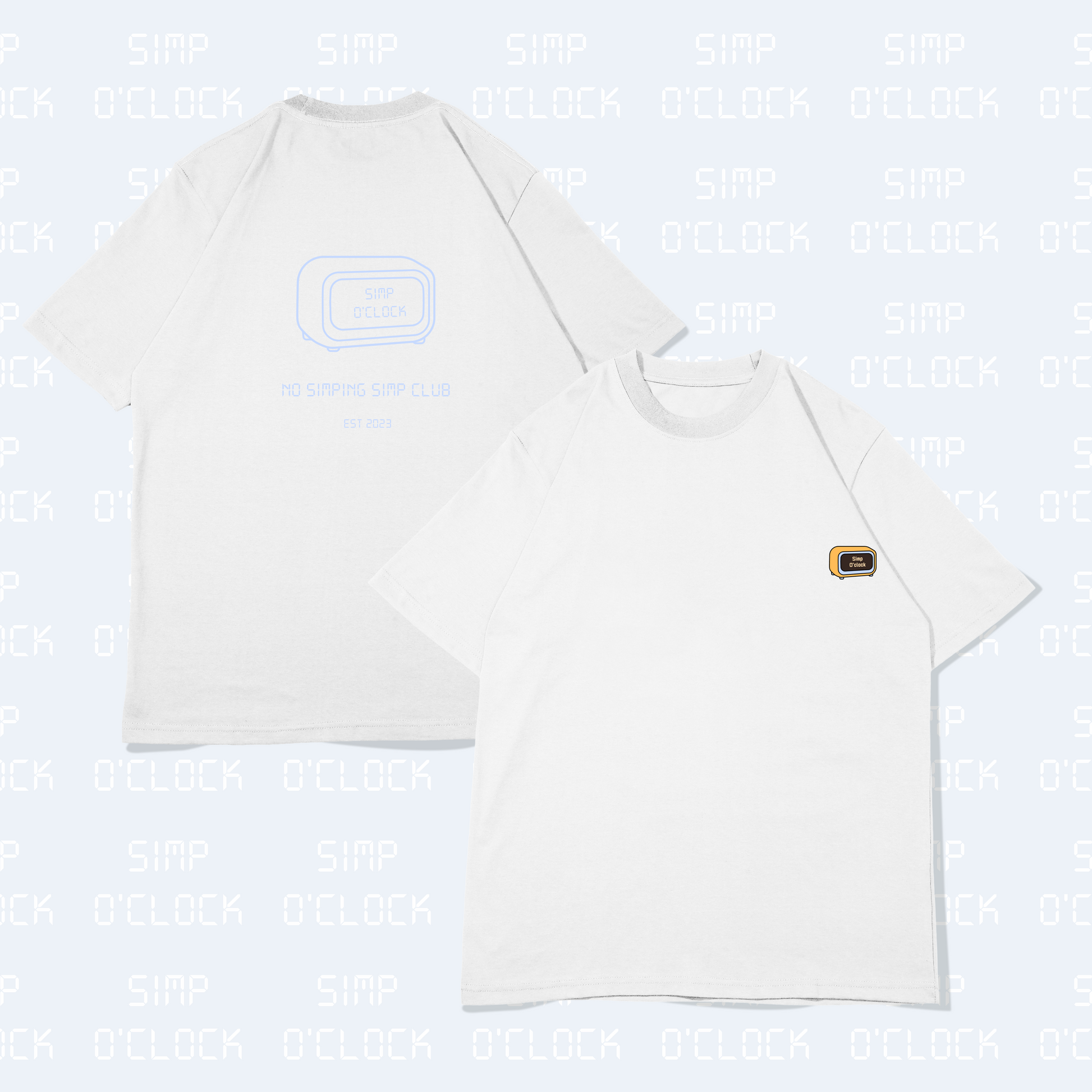 ‘simp o'clock' T-shirt (pre-order) – No simping simp club